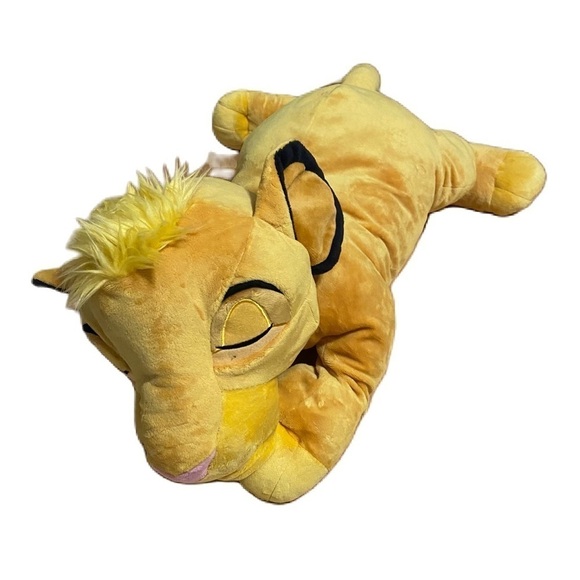 Disney | Toys | Disney Lion King Sleeping Simba Mega Stuffed Plush Animal Cuddleez | Poshmark